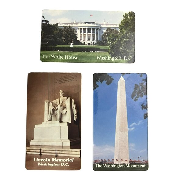 Post House | Other | Vtg Washington Dc Magnets Set Of 3 White House ...